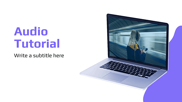 Audio Tutorial Genially Templates
